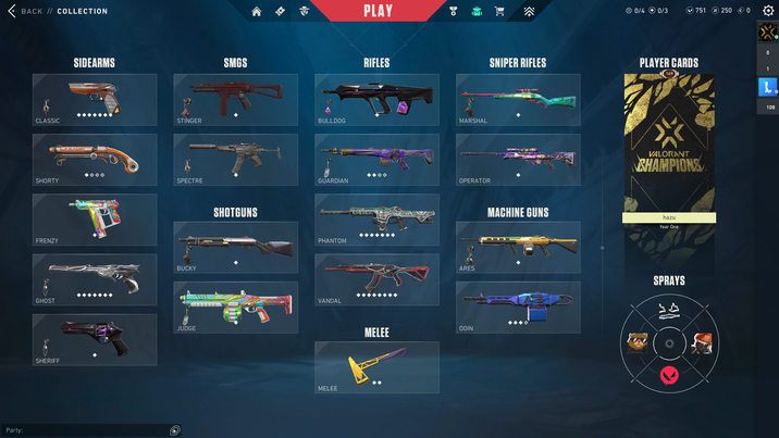 [SEA] Valorant accounts with Skins | GOLD | |LAST EPISODE | 9 PREMIUIM ...